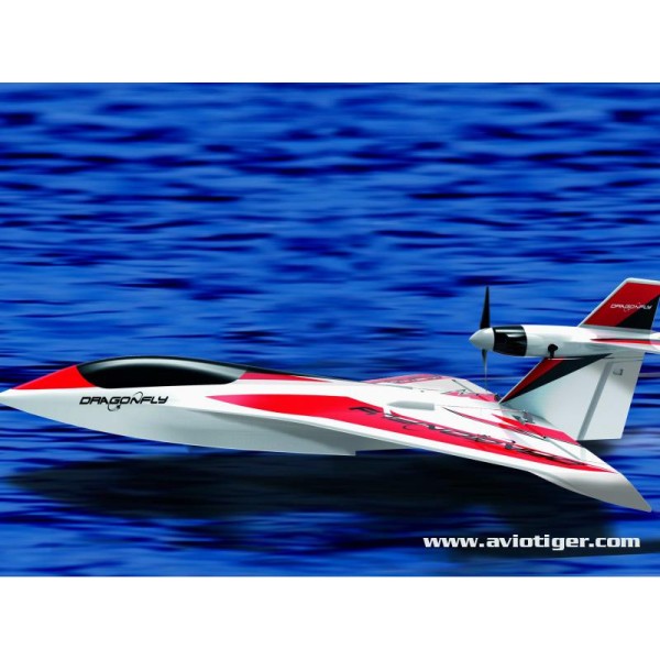 Avion rc Hydravion DRAGONFLY V3 ARTF - Radiocommande.fr - LCDP
